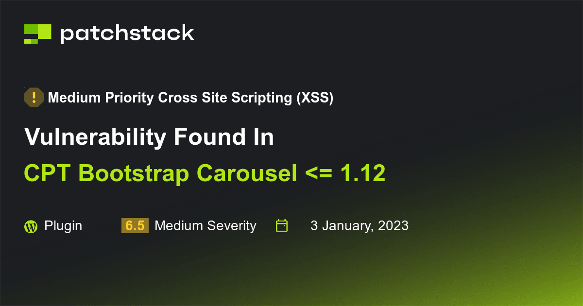 Wordpress CPT Bootstrap Carousel plugin